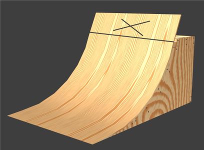 Diy 4ft. or 3ft.quarter Pipe Easy : 6 Steps (with Pictures) - Instructables