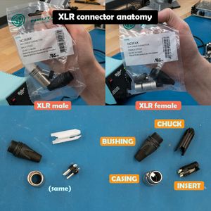 How to Make an XLR (microphone) Cable. : 10 Steps (with Pictures ...