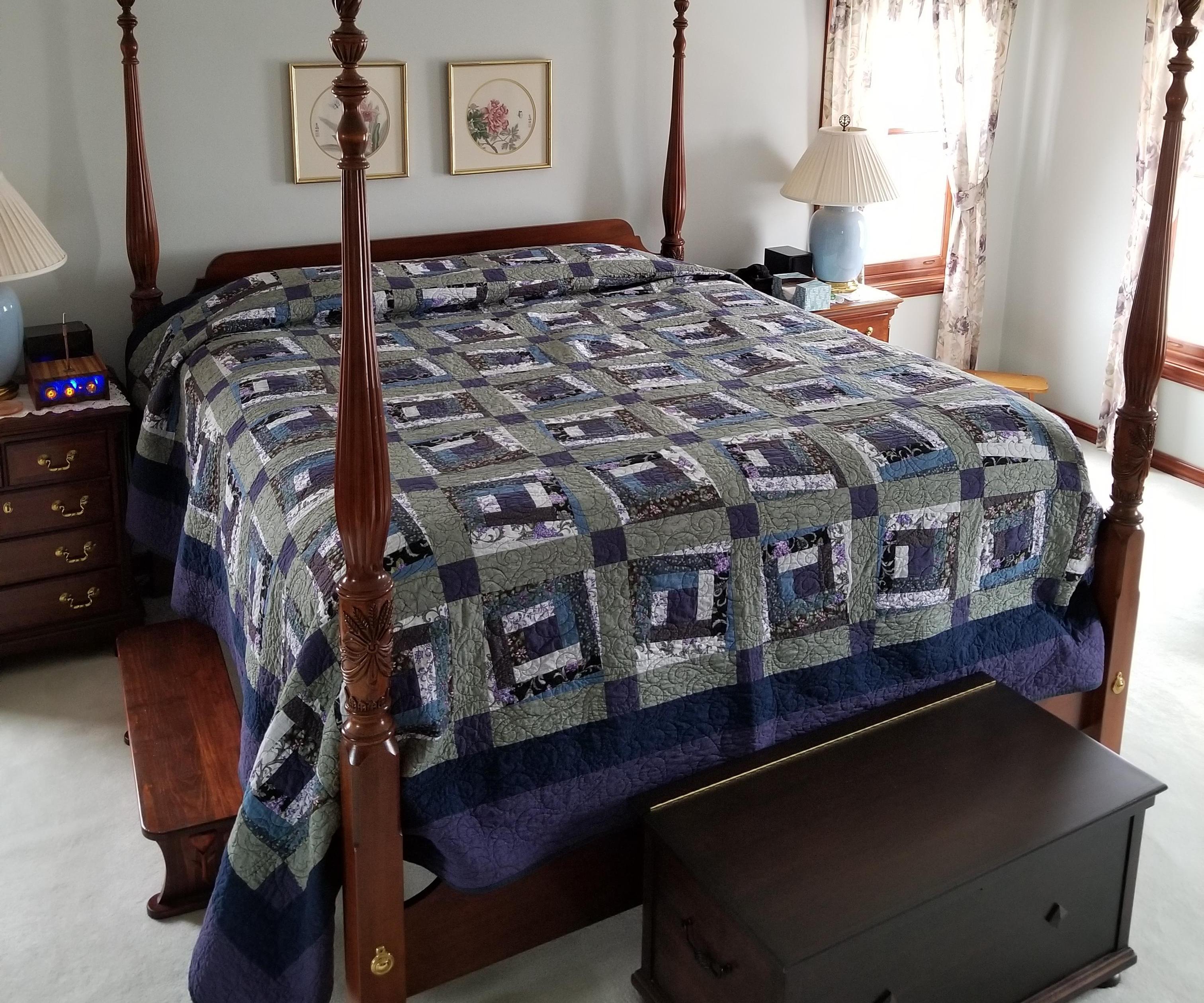 Wonky Log Cabin Quilt 6 Steps Instructables Wonky Log Cabin Quilt 6 Steps Instructables