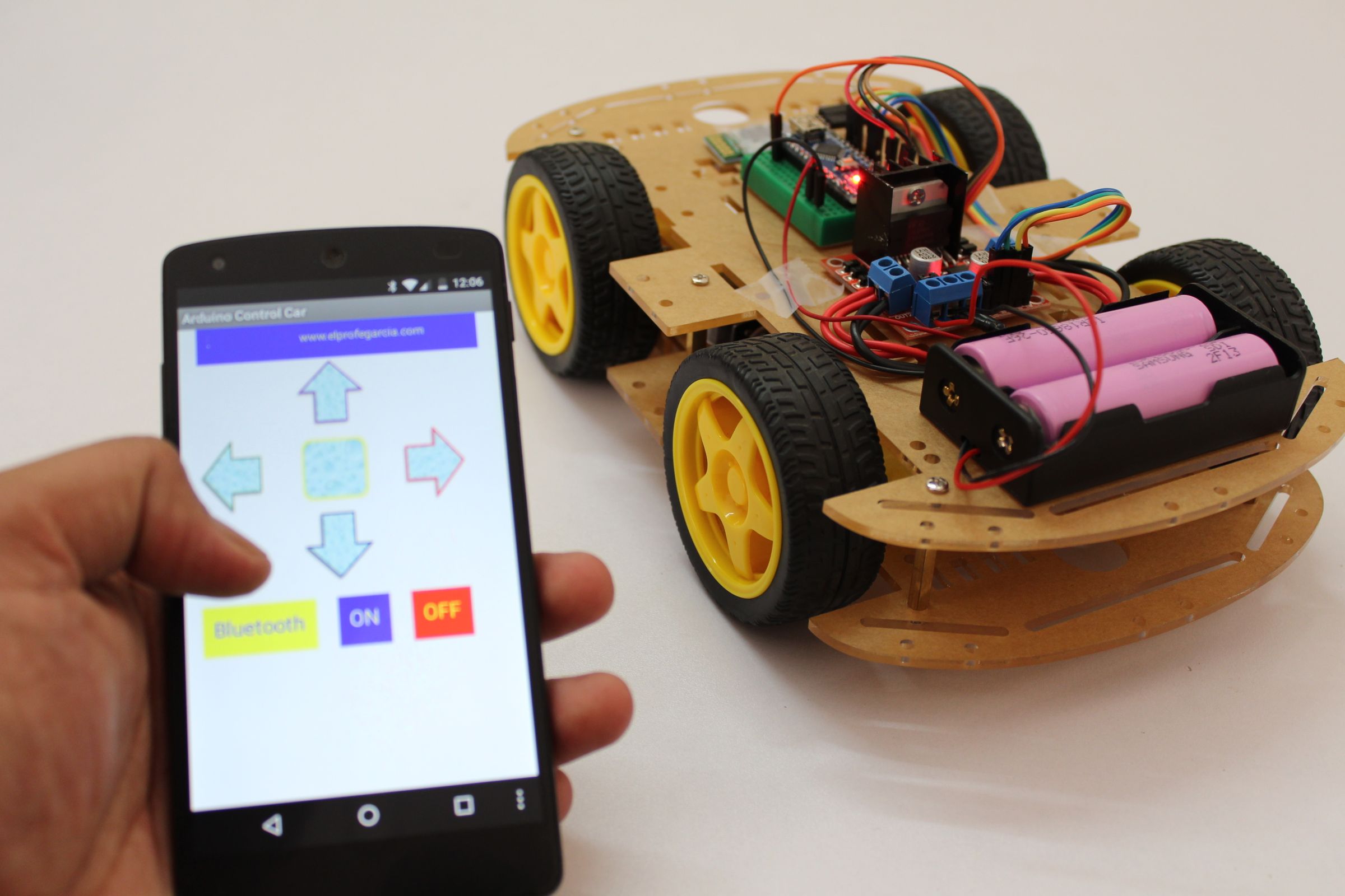 Smartphone Controlled Arduino Rover : 17 Steps (with Pictures ...