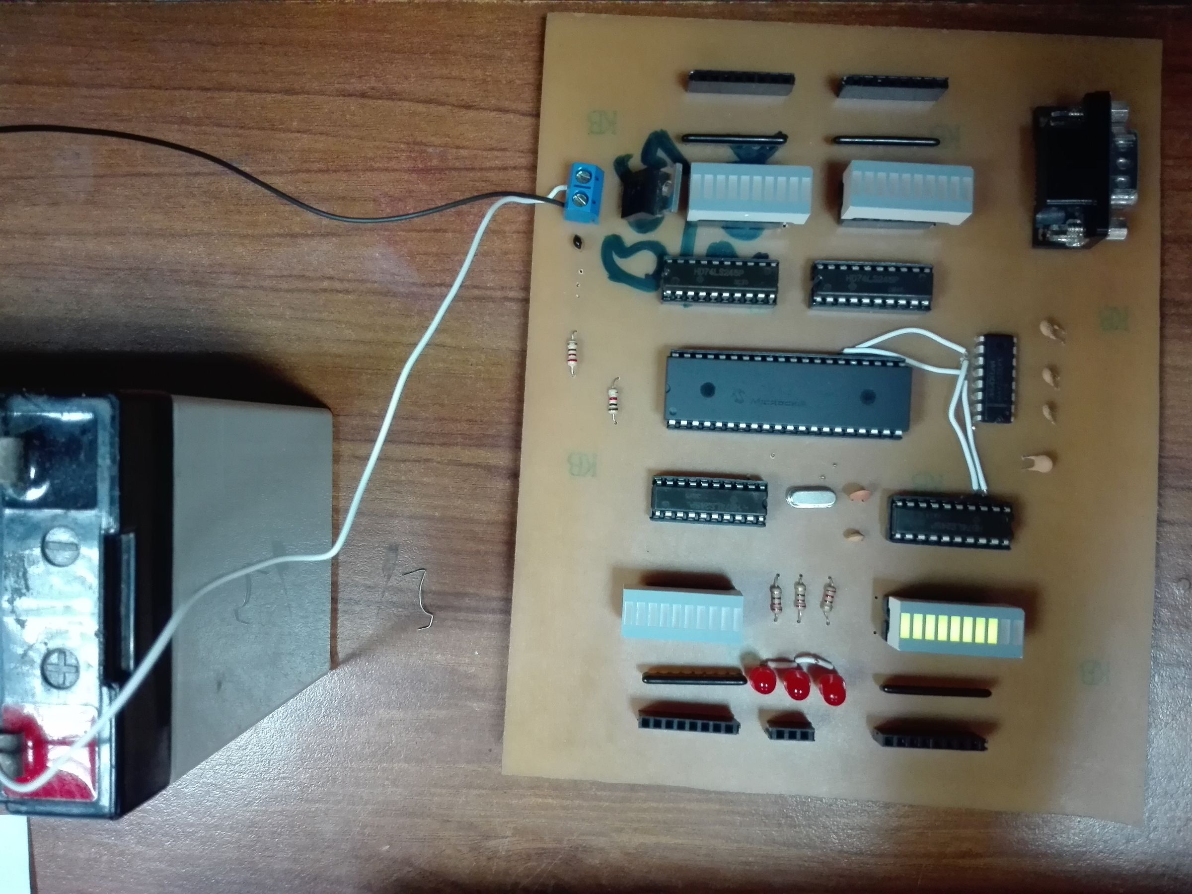 Making of PIC18F452 Micro-Controller Development/Generic Board : 5 ...