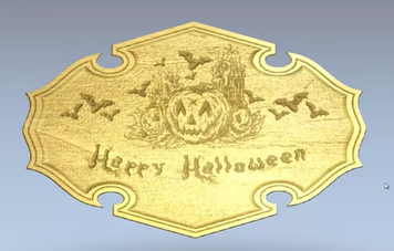 ArtCAM Express - Creating a Spooky Halloween Sign - Instructables