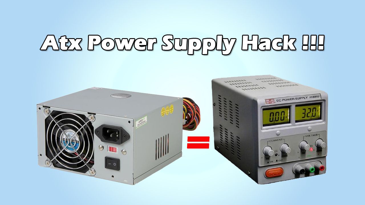 DIY Bench Power Supply From ATX PSU - Instructables