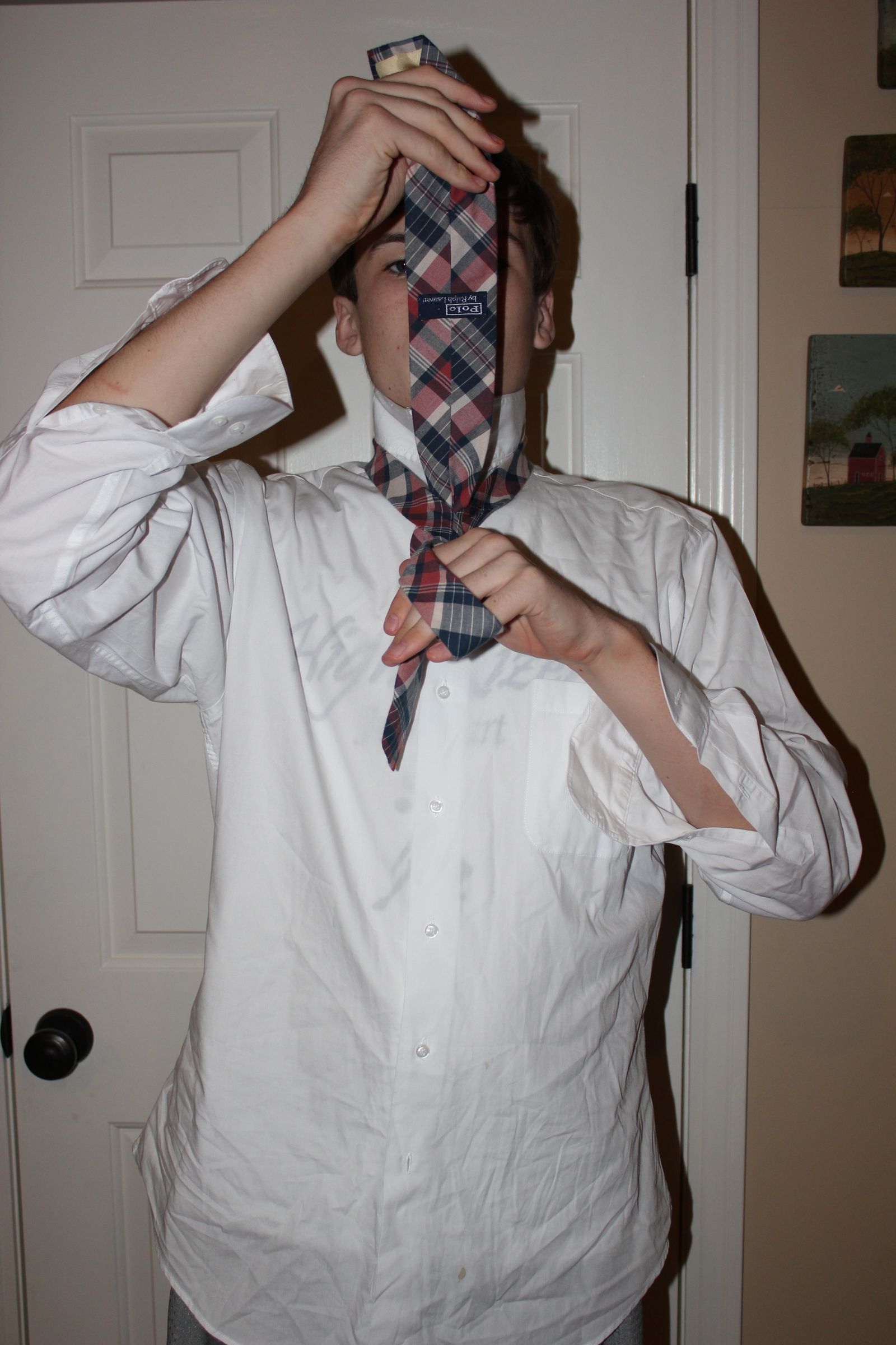 How to Tie a Tie (Simplest Way) : 11 Steps (with Pictures) - Instructables