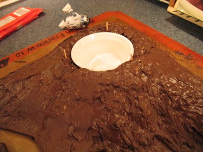 Star Wars Cake (Mustafar) : 7 Steps (with Pictures) - Instructables