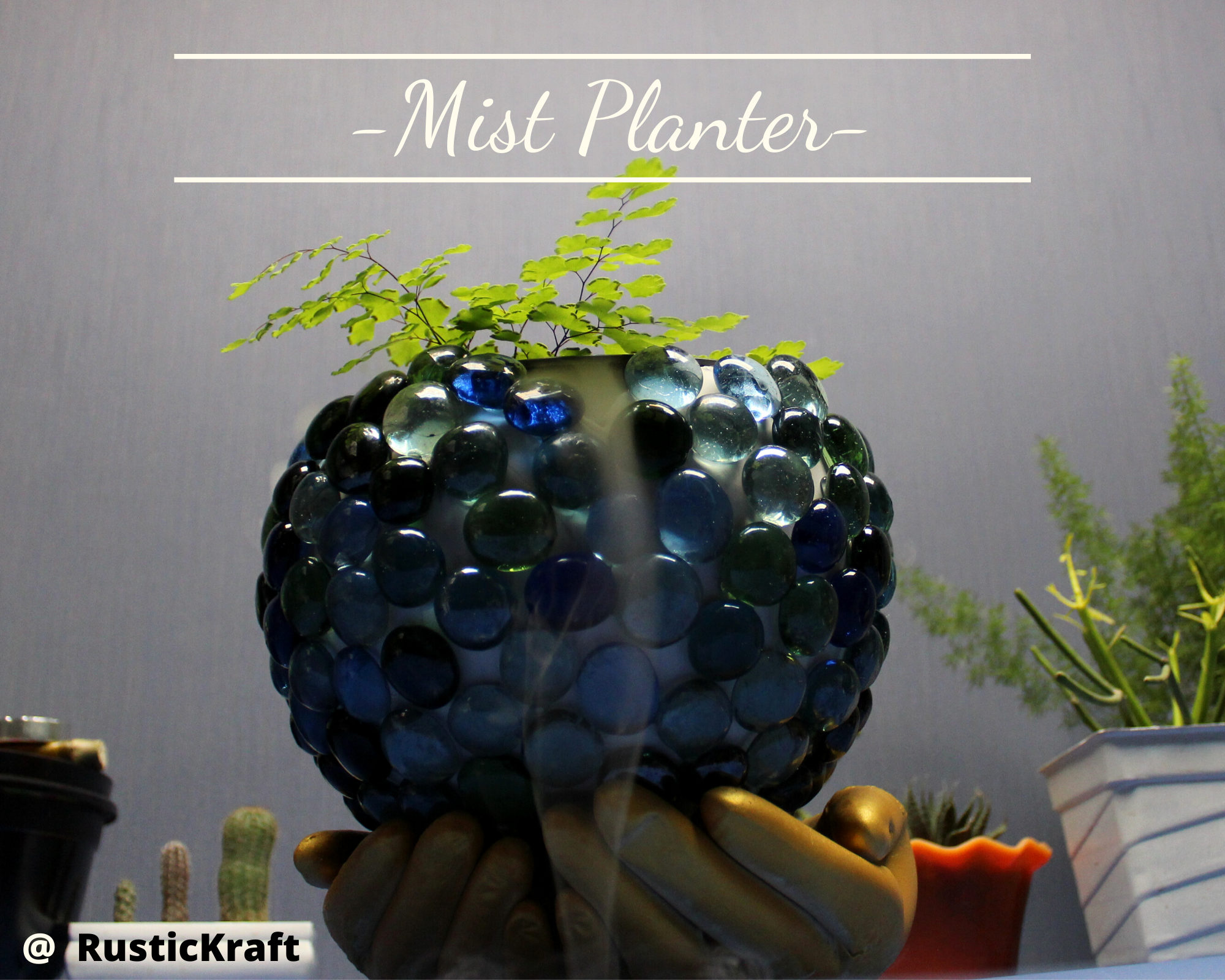 How to Make Mist Planter for Ferns | Indoor Garden DIY by RusticKraft ...