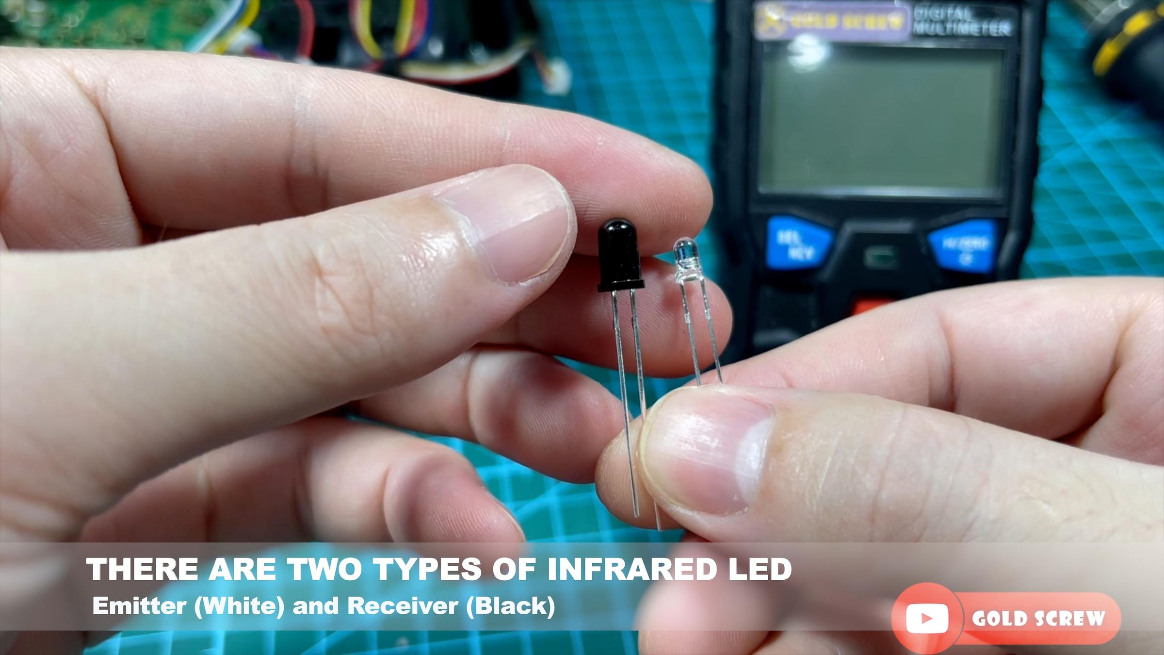 Simplest Way to Test IR LED - Including IR Emitter and IR Receiver LED ...
