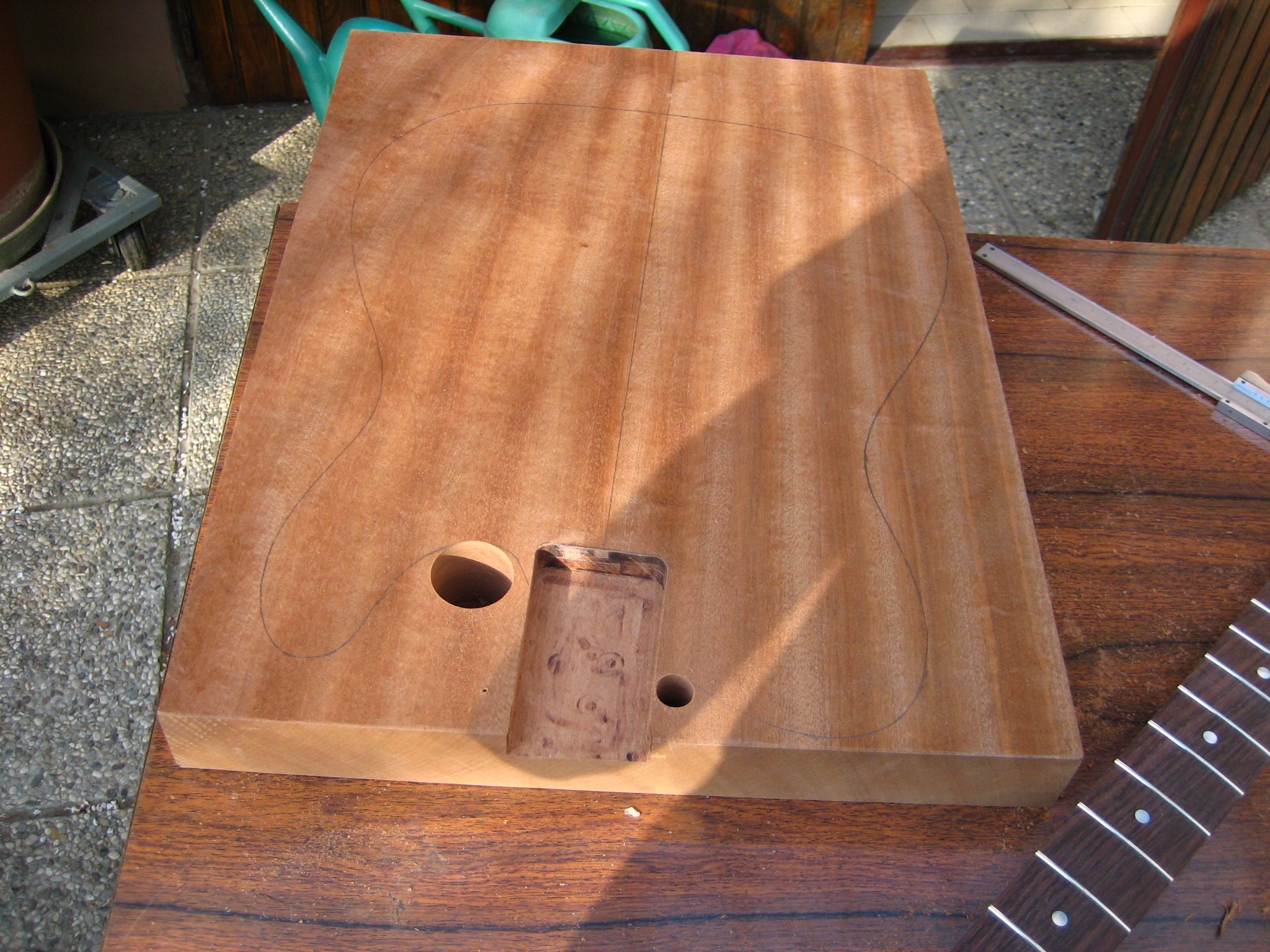 Make an Awesome Electric Guitar With Common Tools : 20 Steps (with ...