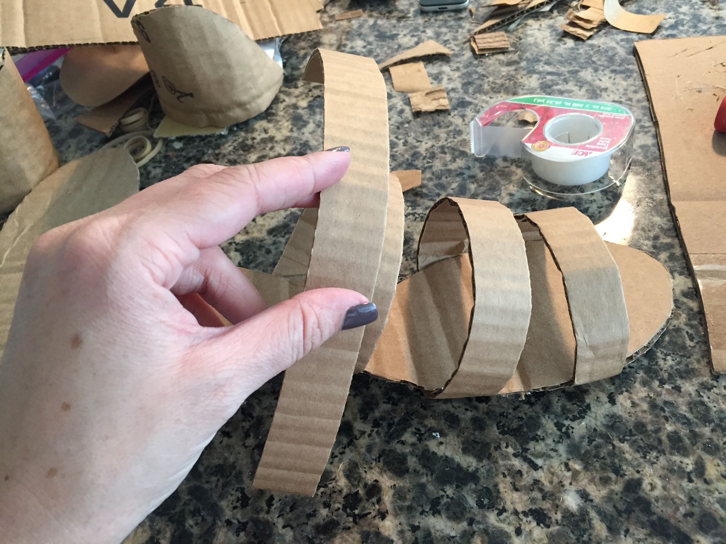 Transform Recycled Cardboard Into Shoes : 26 Steps (with Pictures ...