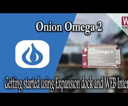 getting started with onion omega 2 using expansion dock and web ...