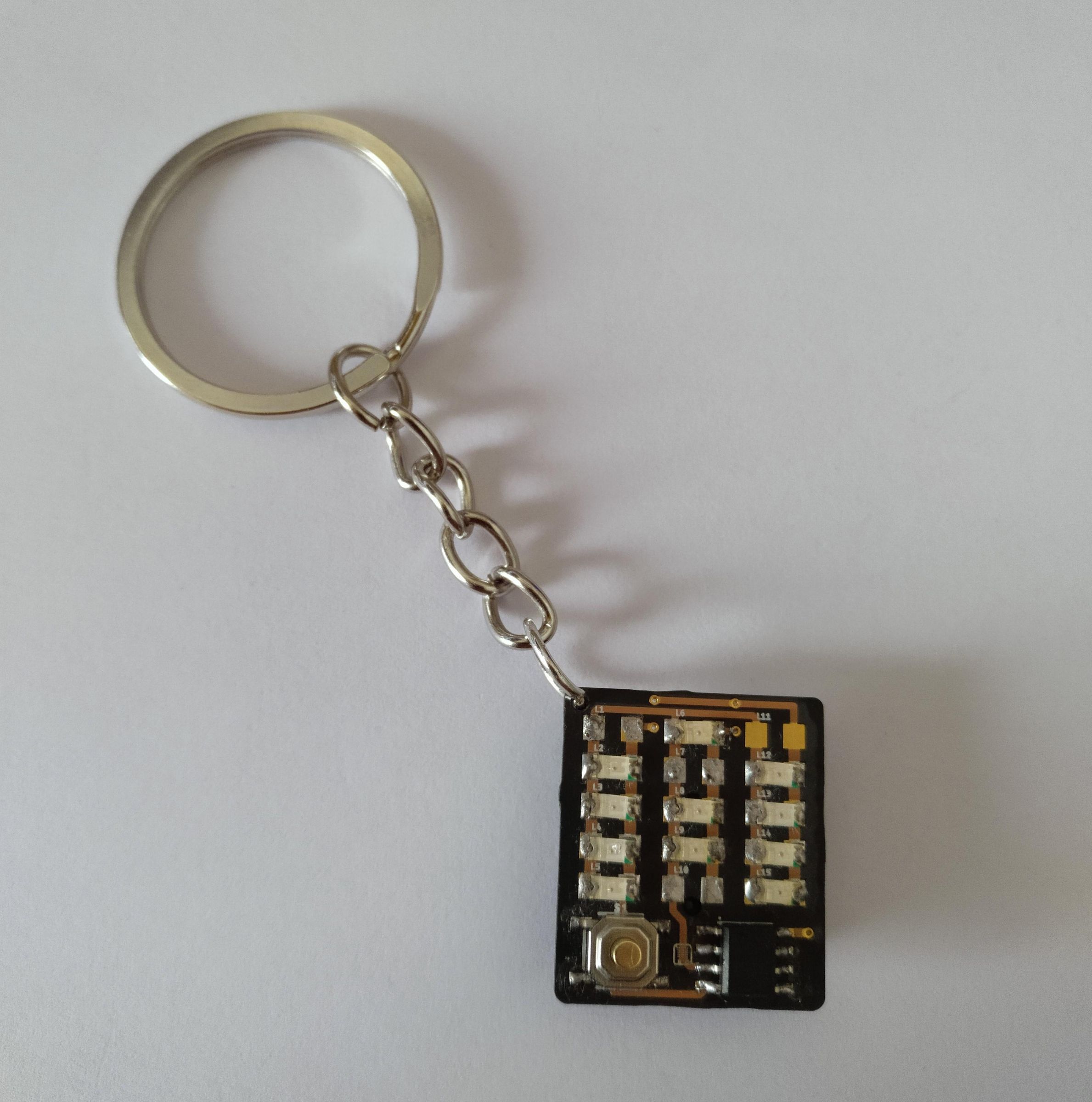 Attiny LED Letter Keychain : 6 Steps (with Pictures) - Instructables