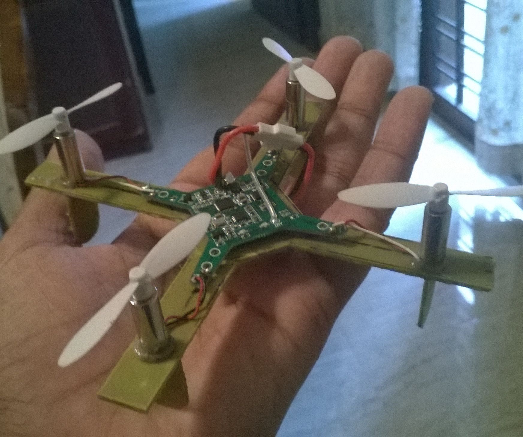 How to Make a Simple DIY Micro Quadcopter. : 5 Steps (with Pictures ...