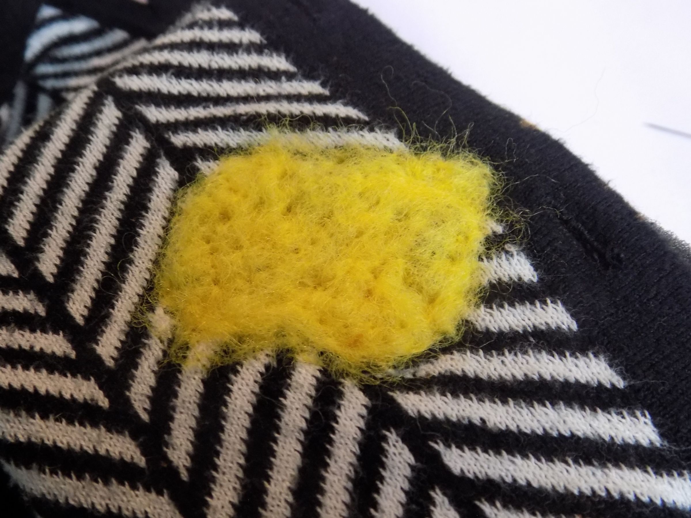 Patch a Hole With Needle Felting : 8 Steps (with Pictures) - Instructables