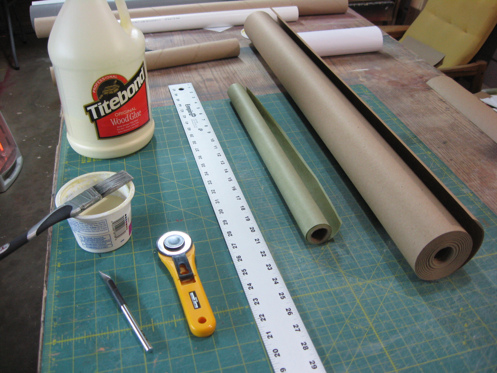 Make Your Own Kraft Paper Tubes : 8 Steps (with Pictures) - Instructables