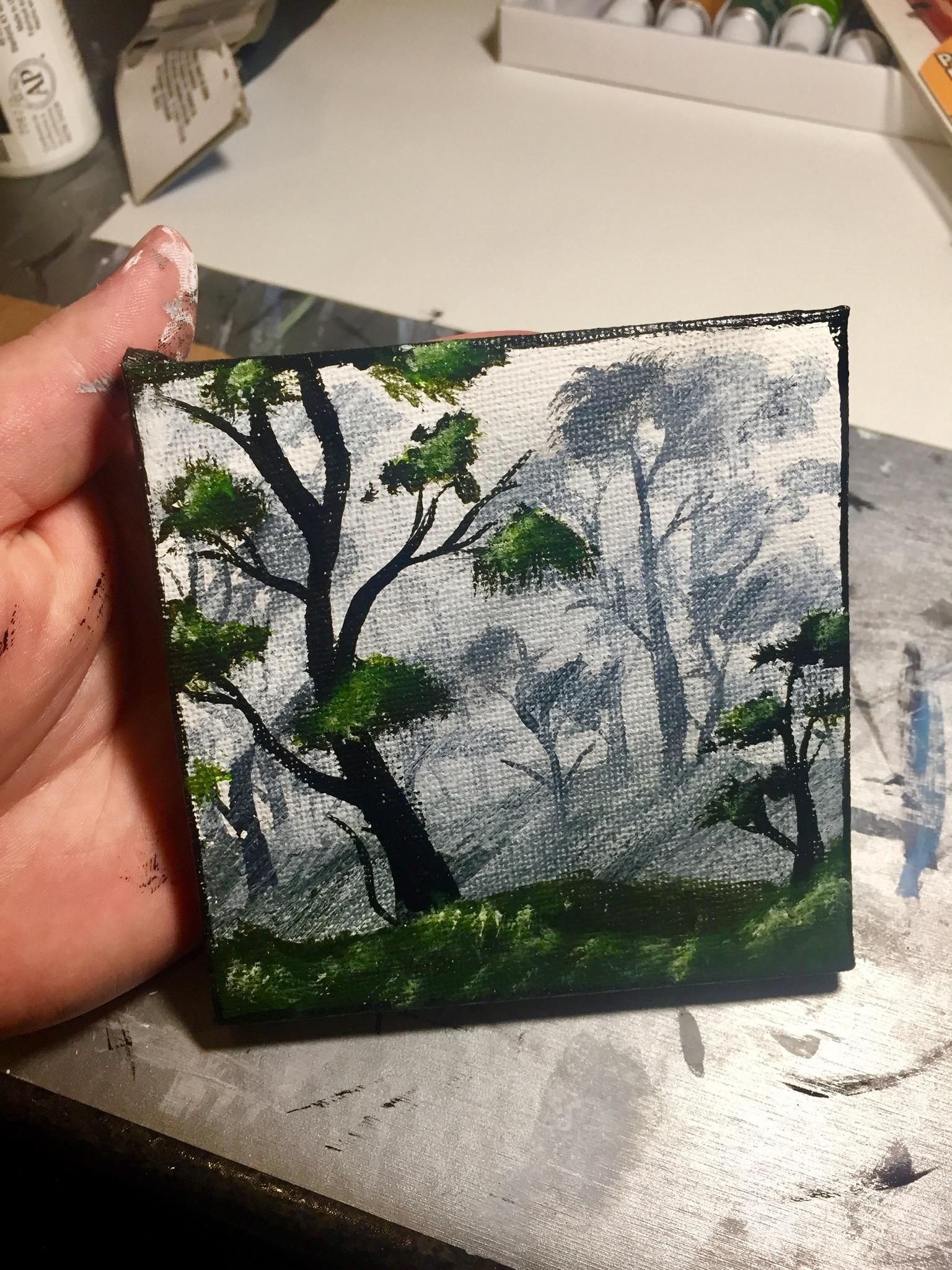 Foggy Forest Painting Technique : 7 Steps (with Pictures) - Instructables