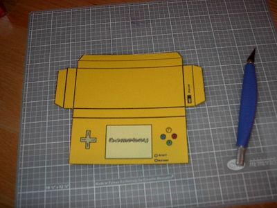 Make a Paper Gameboy : 4 Steps - Instructables