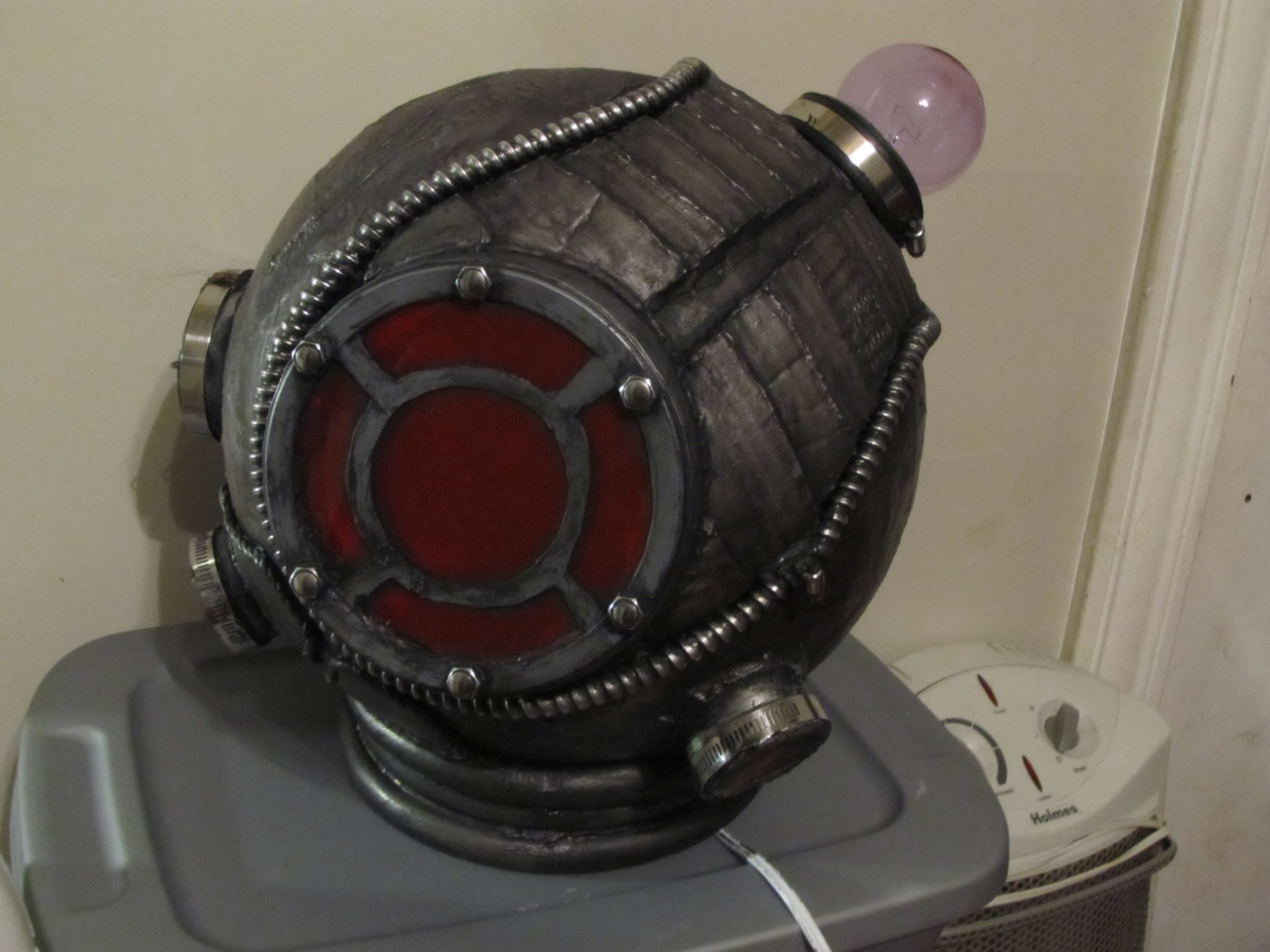 How To: Big Sister, Bioshock 2 Helmet/Lamp : 14 Steps (with Pictures ...