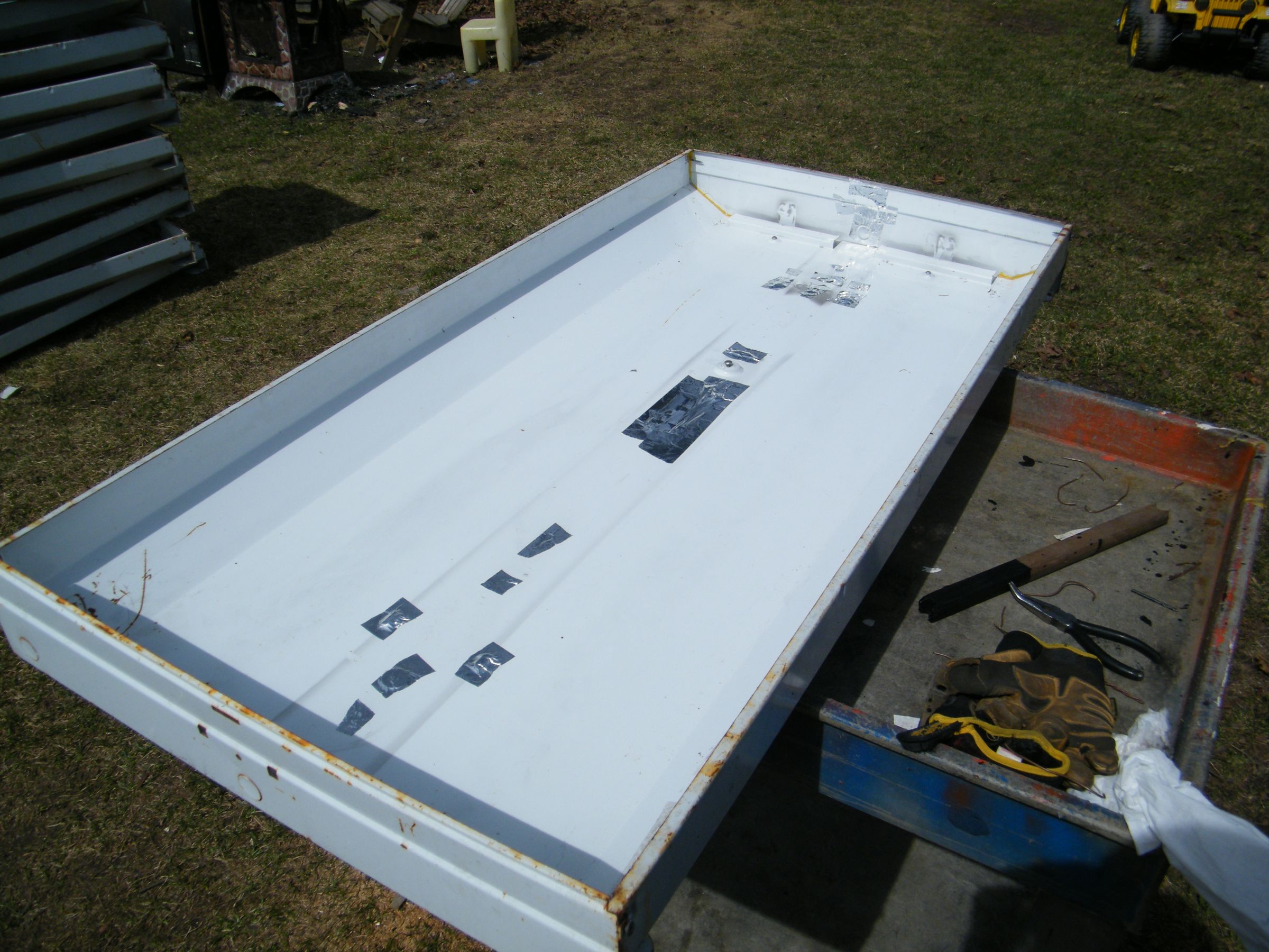 Almost Free Solar Hot Air Collector : 7 Steps (with Pictures ...