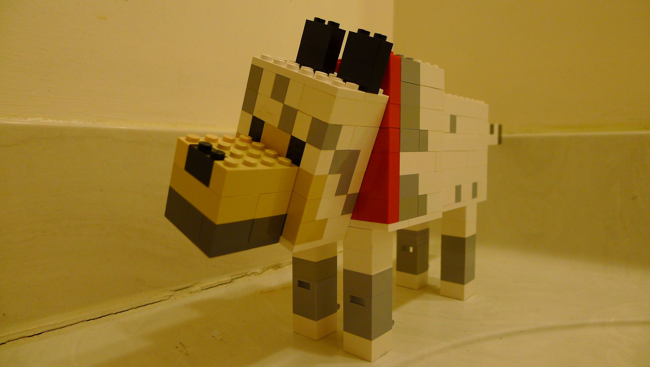 Lego Minecraft Dog : 5 Steps - Instructables