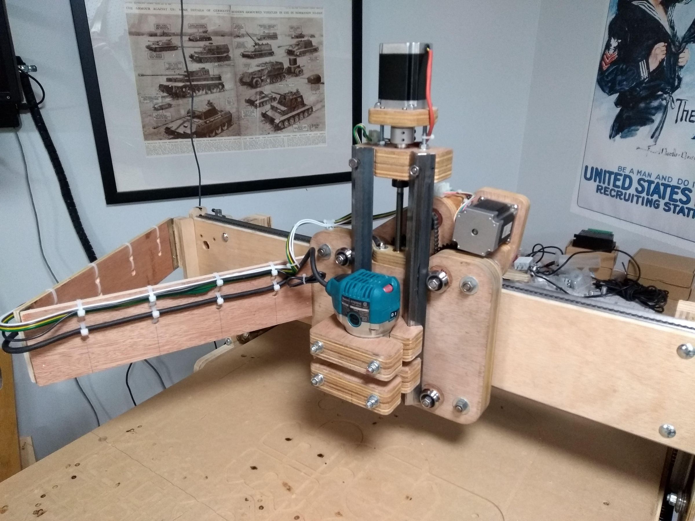 Low Cost DIY CNC Router - Part Deux : 3 Steps (with Pictures ...