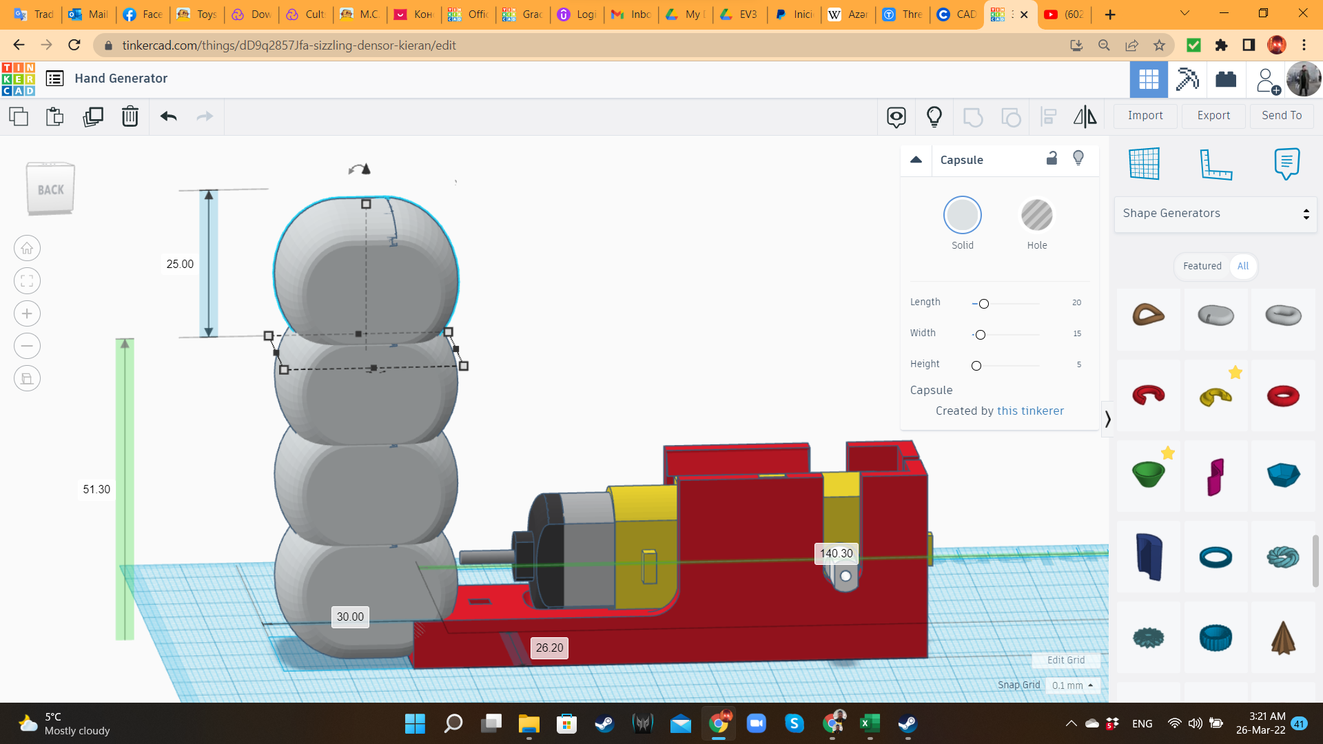 Tinkercad Robotics for School: Human-Powered Battle Beasts! : 30 Steps ...