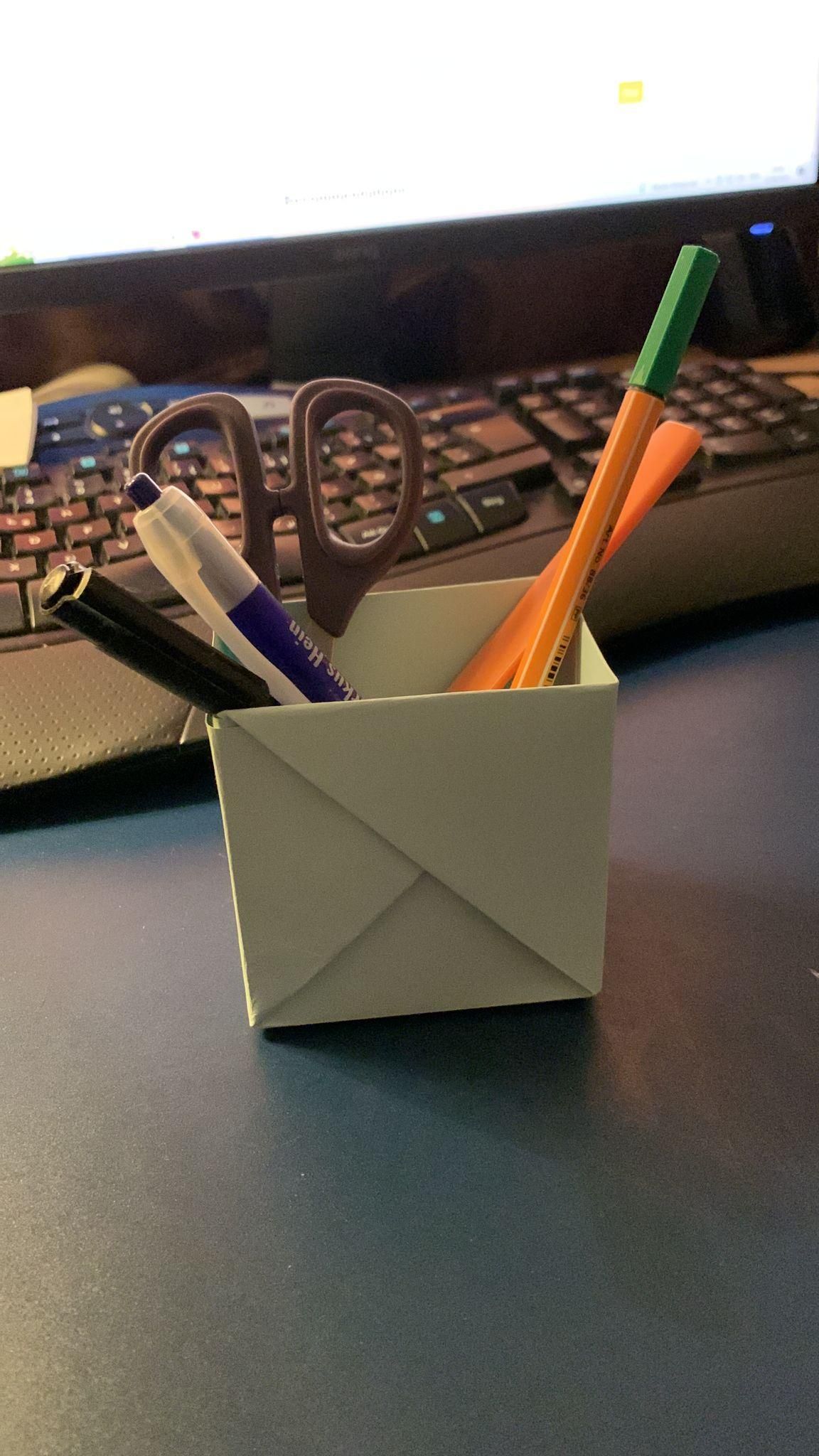 Origami Paper Strong Box : 9 Steps - Instructables