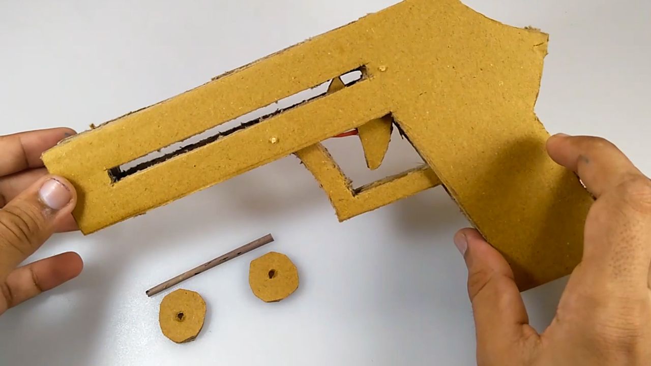 DIY PISTOL TOY Gun : 19 Steps - Instructables