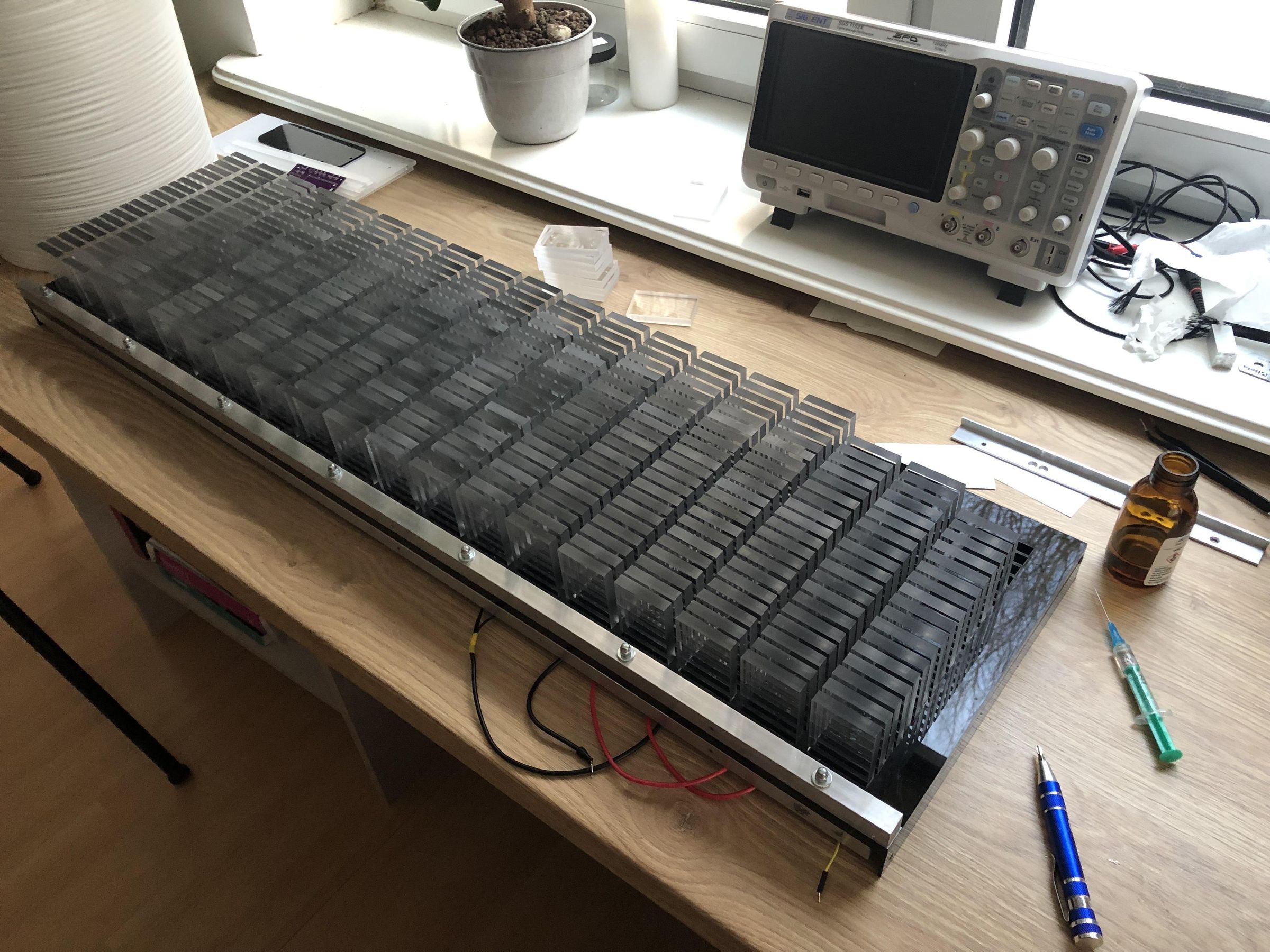 Audio Spectrum Display ASD_V1.0 – ESP32 + 399 WS2812B : 18 Steps (with ...