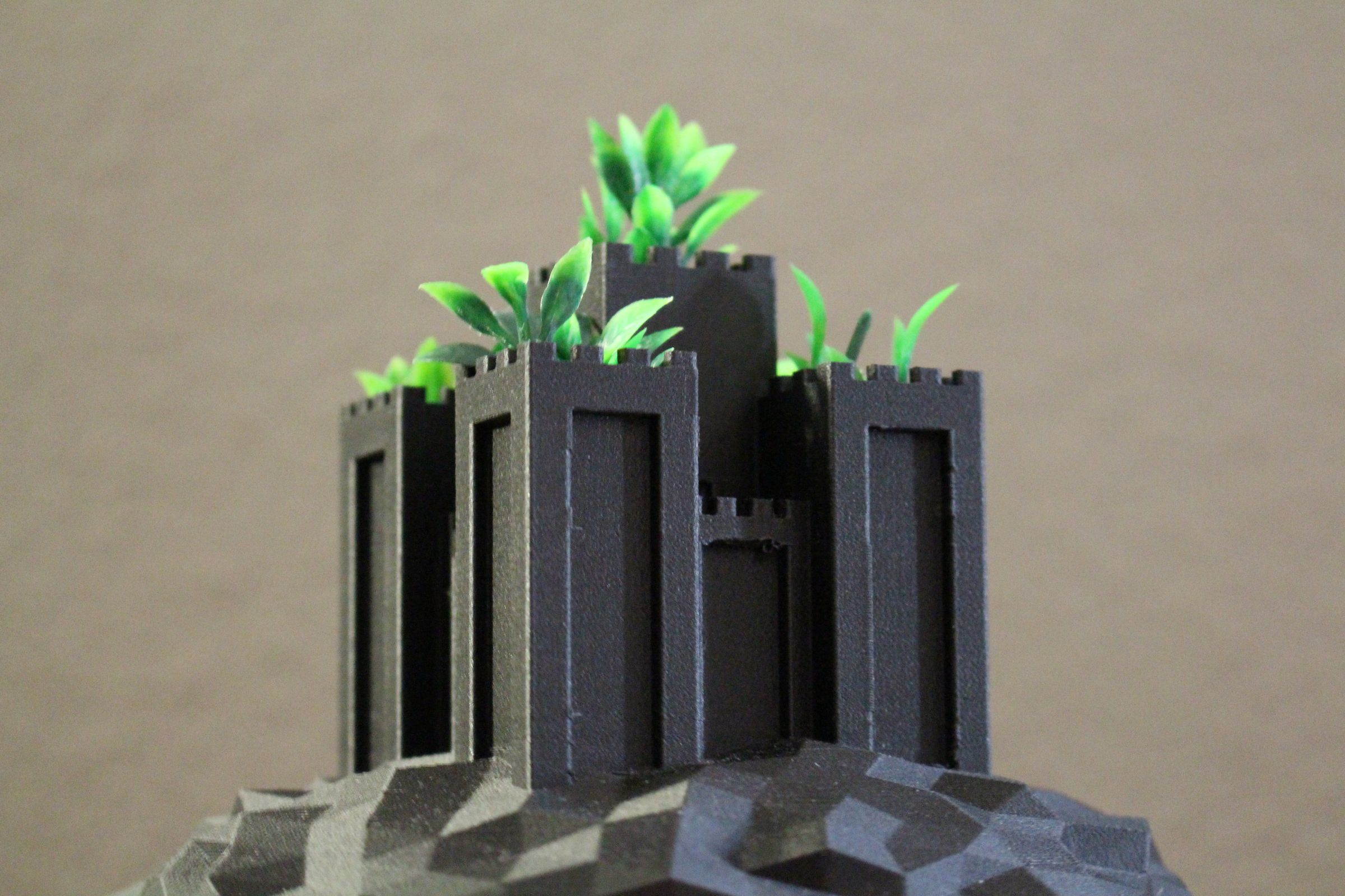 3D Printed Castle Planter (TinkerCAD) : 8 Steps (with Pictures ...