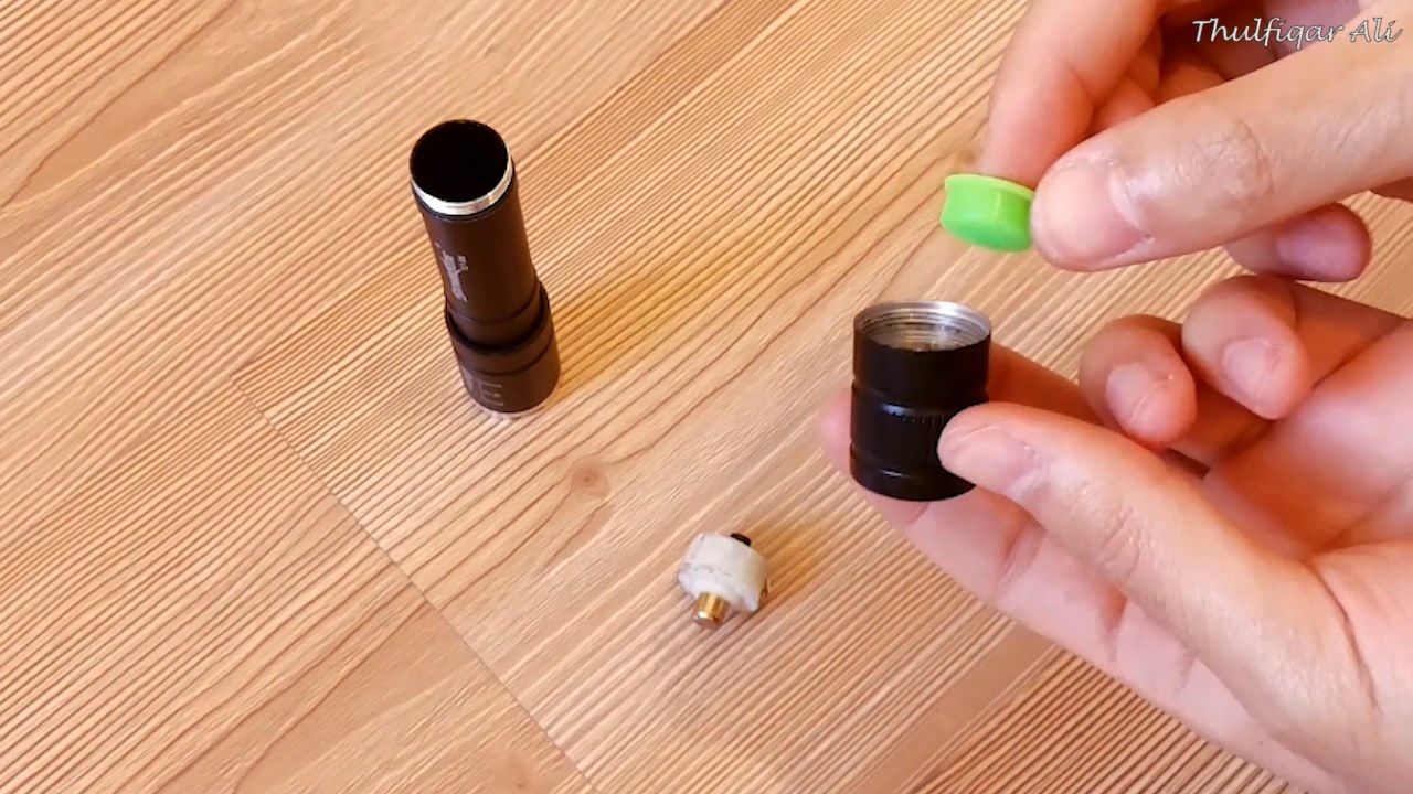 How to Repair Flashlight Switch (Fix Tailcap Switch) : 12 Steps ...
