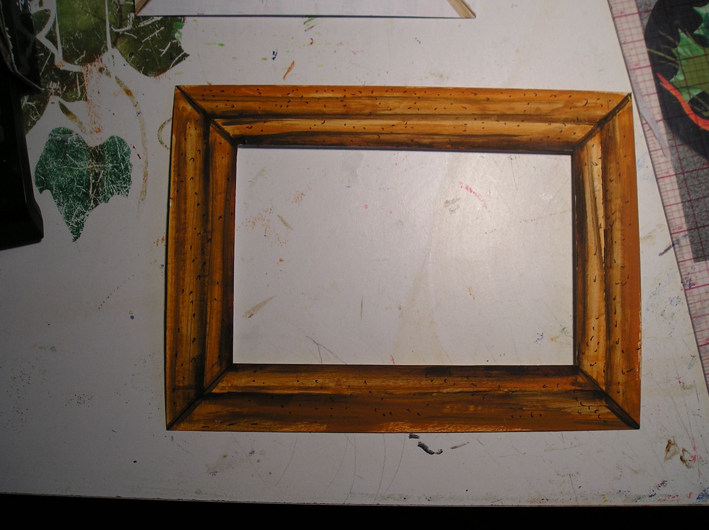 Make Picture Frames Out of Cereal (free) Box Cardboard! : 8 Steps (with ...