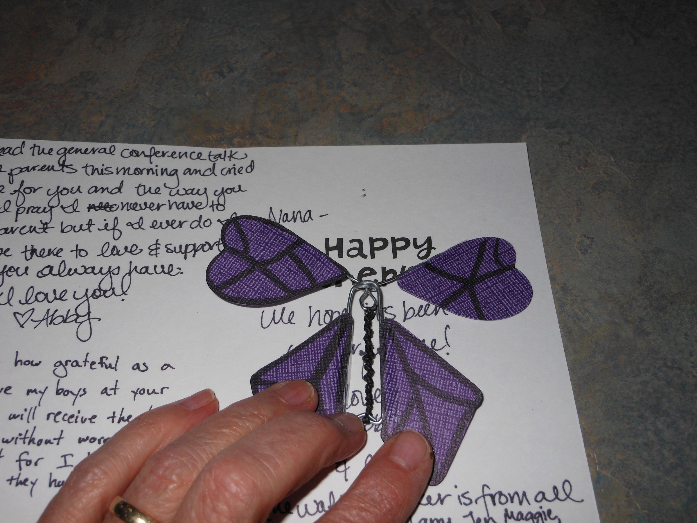 How to Make a Twirling Paper Butterfly : 19 Steps (with Pictures ...