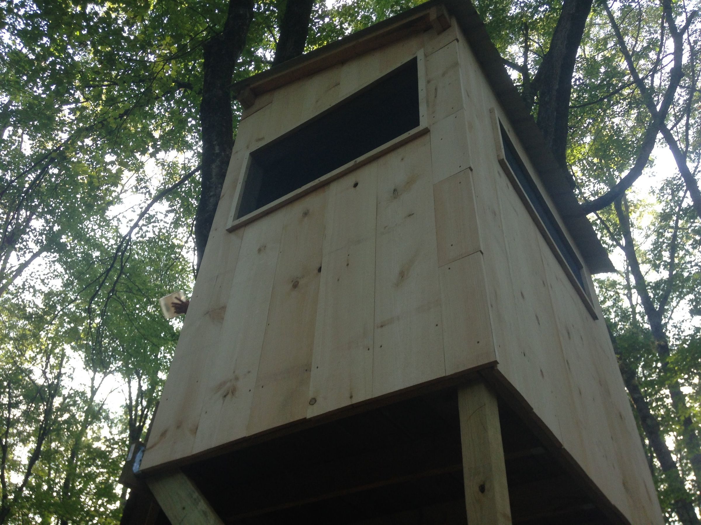 Multi Level Tree House From Recycled Materials : 10 Steps (with ...