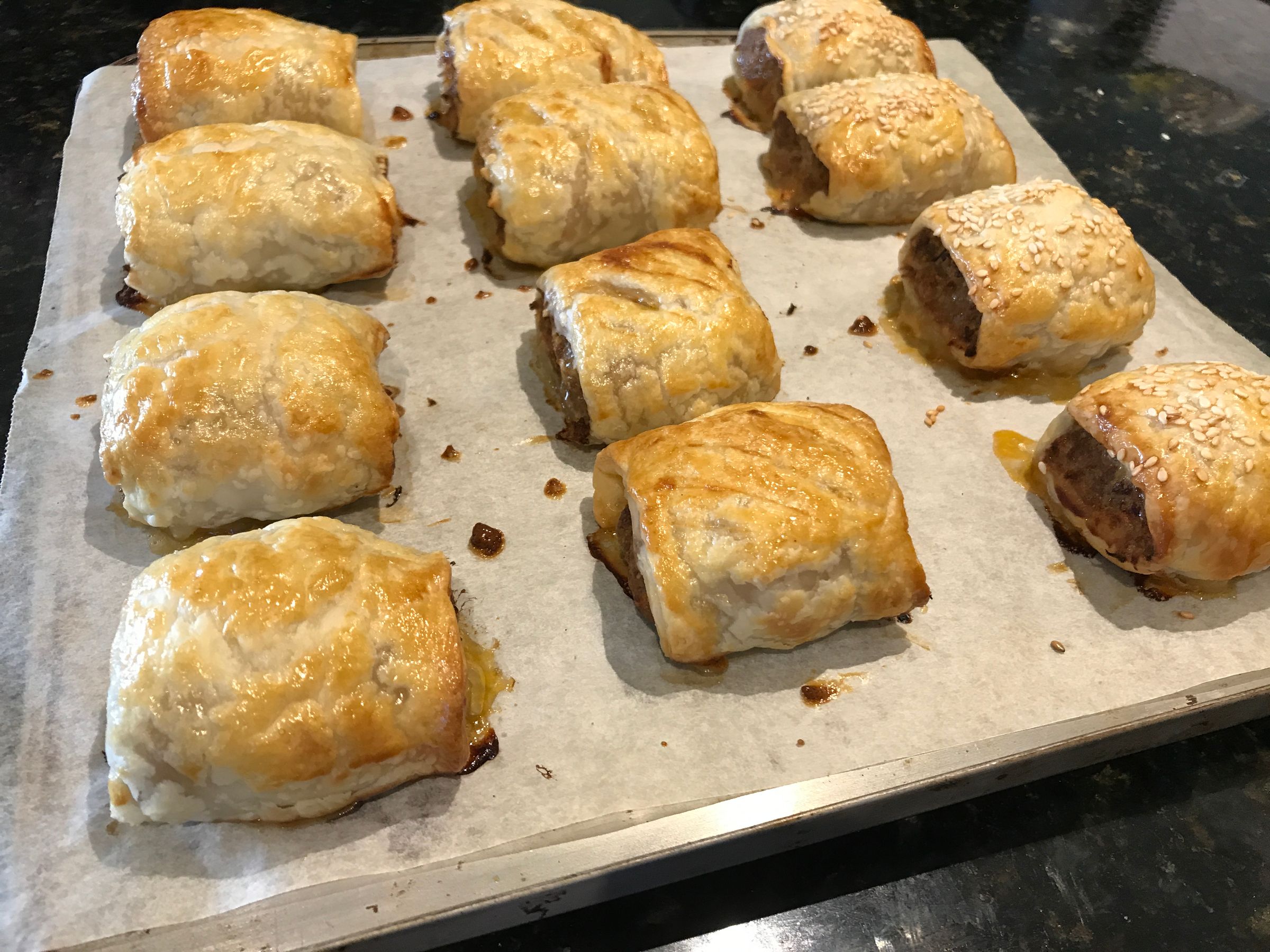 Homemade Sausage Rolls (Freezable Snack) : 12 Steps (with Pictures ...