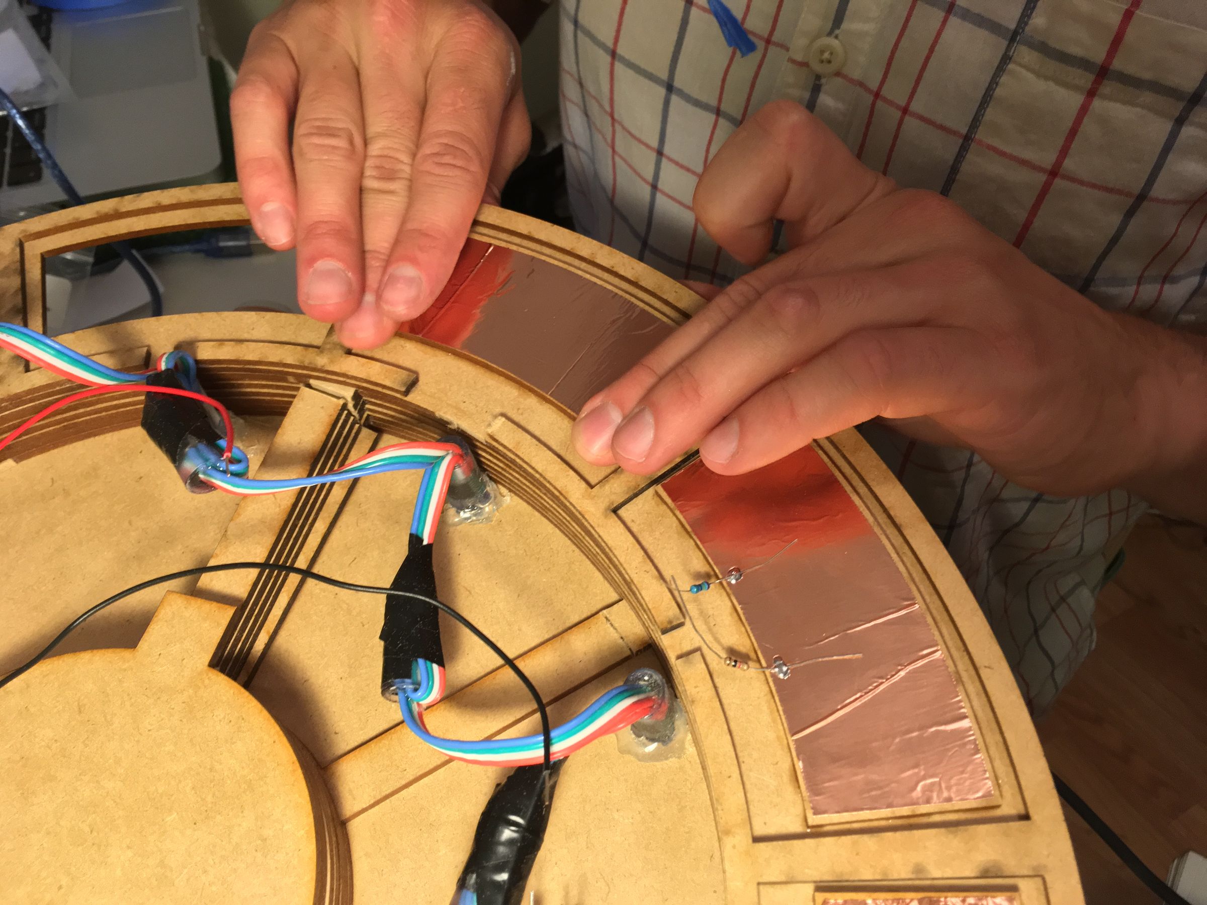 LED Eclipse With Touch Sensors and MIDI : 9 Steps (with Pictures ...
