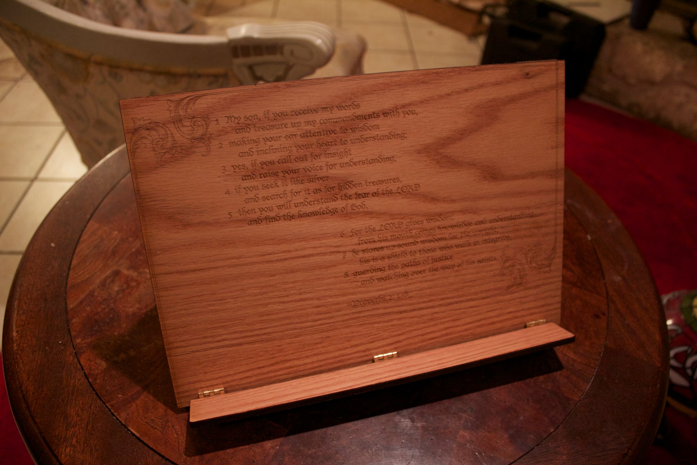 How to Make a Folding Book Stand : 6 Steps - Instructables