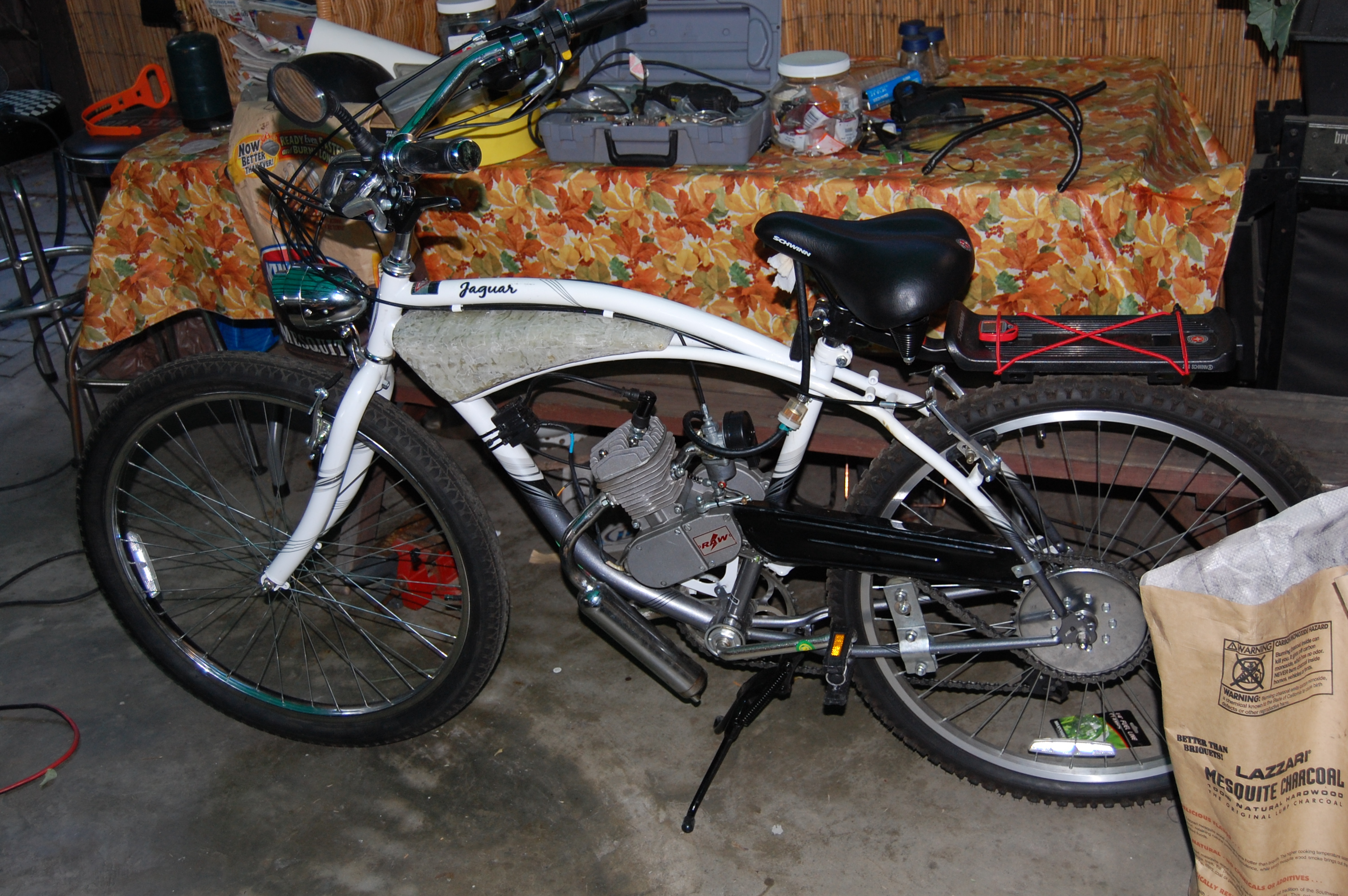 Custom Gas Tank on a Motorized Bicycle : 7 Steps - Instructables