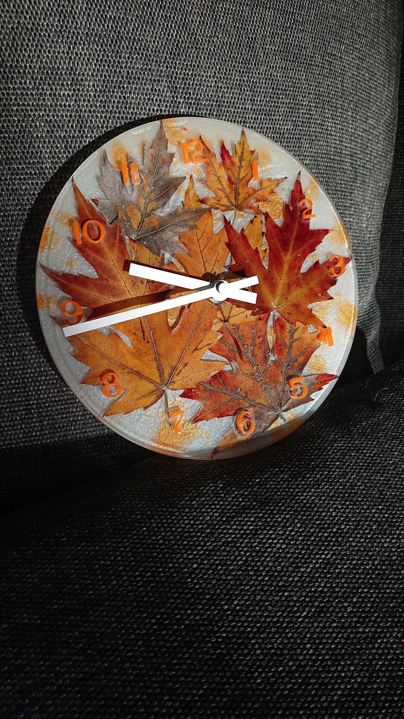 Leaf Clock : 5 Steps (with Pictures) - Instructables