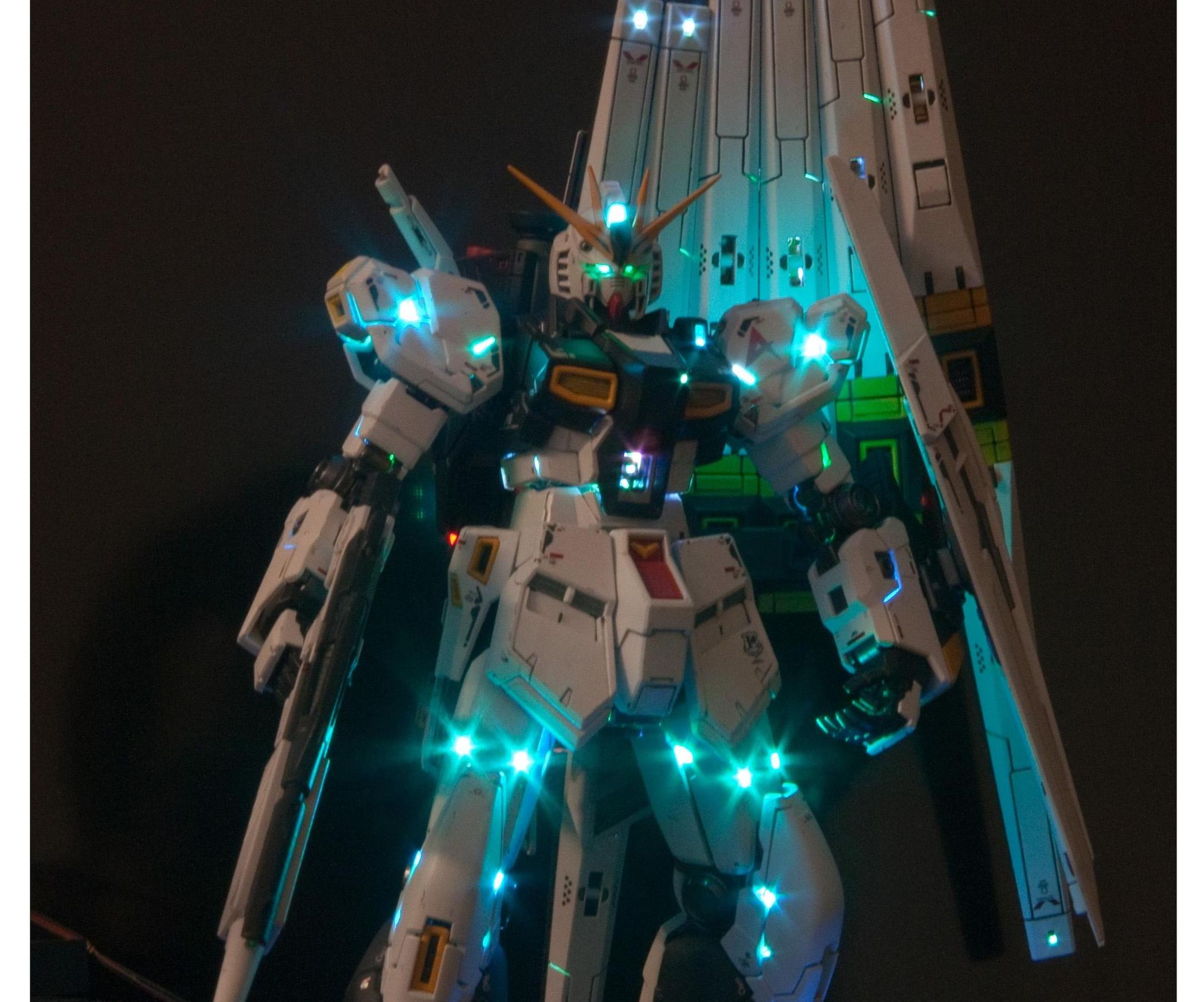 RG 1/144 Nu Gundam Rainbow LED : 7 Steps (with Pictures) - Instructables