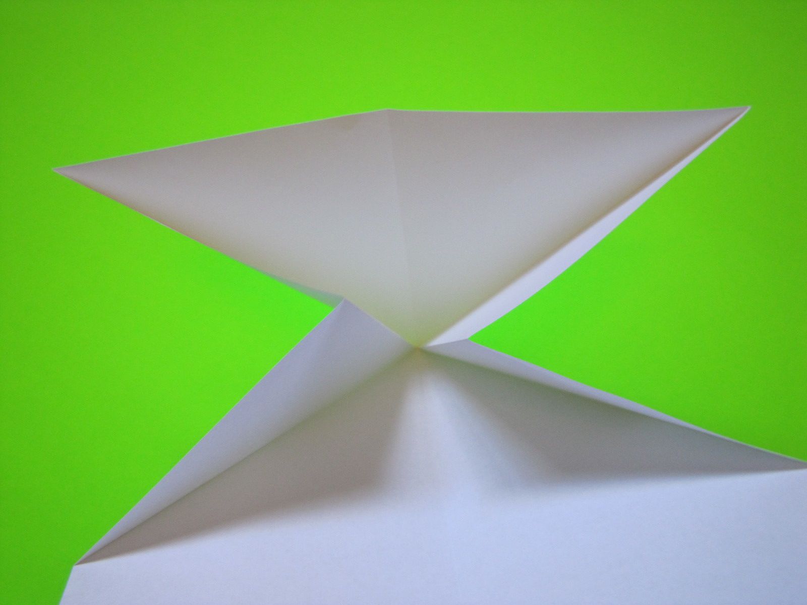 How to Make the Delta-Fighter Paper Plane : 12 Steps - Instructables