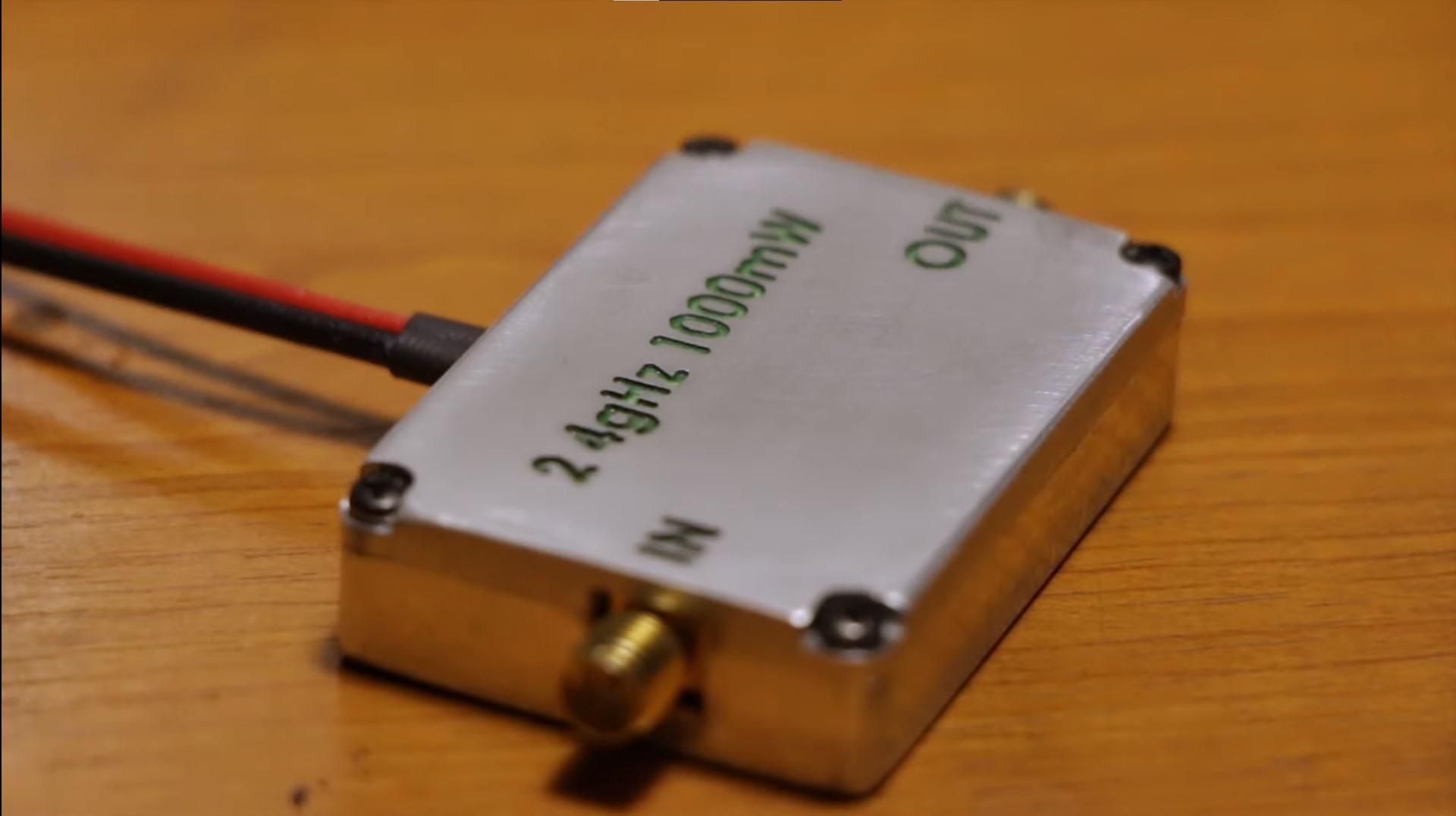 DIY 1000 MW 2.4 GHz RF Amplifier : 6 Steps - Instructables
