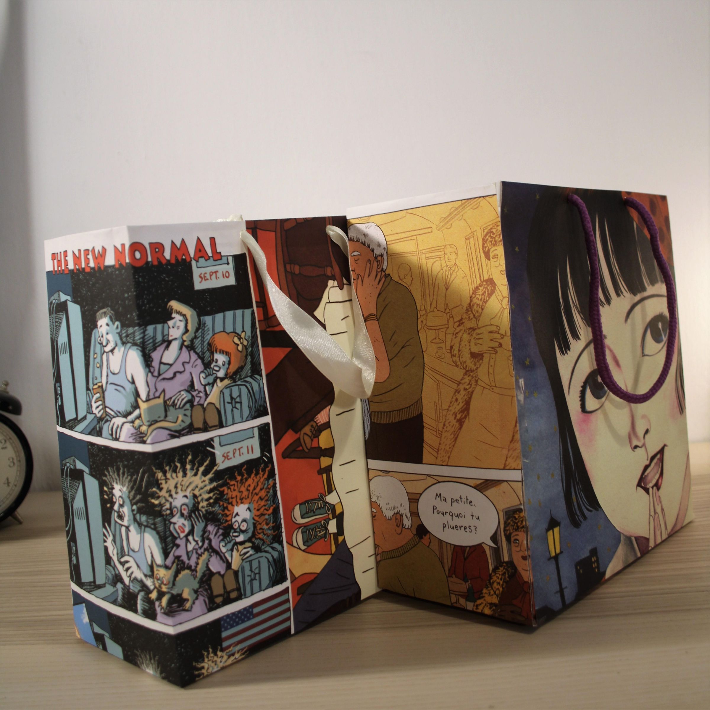 Easy Gift Bag Made of Comic Books : 8 Steps (with Pictures) - Instructables