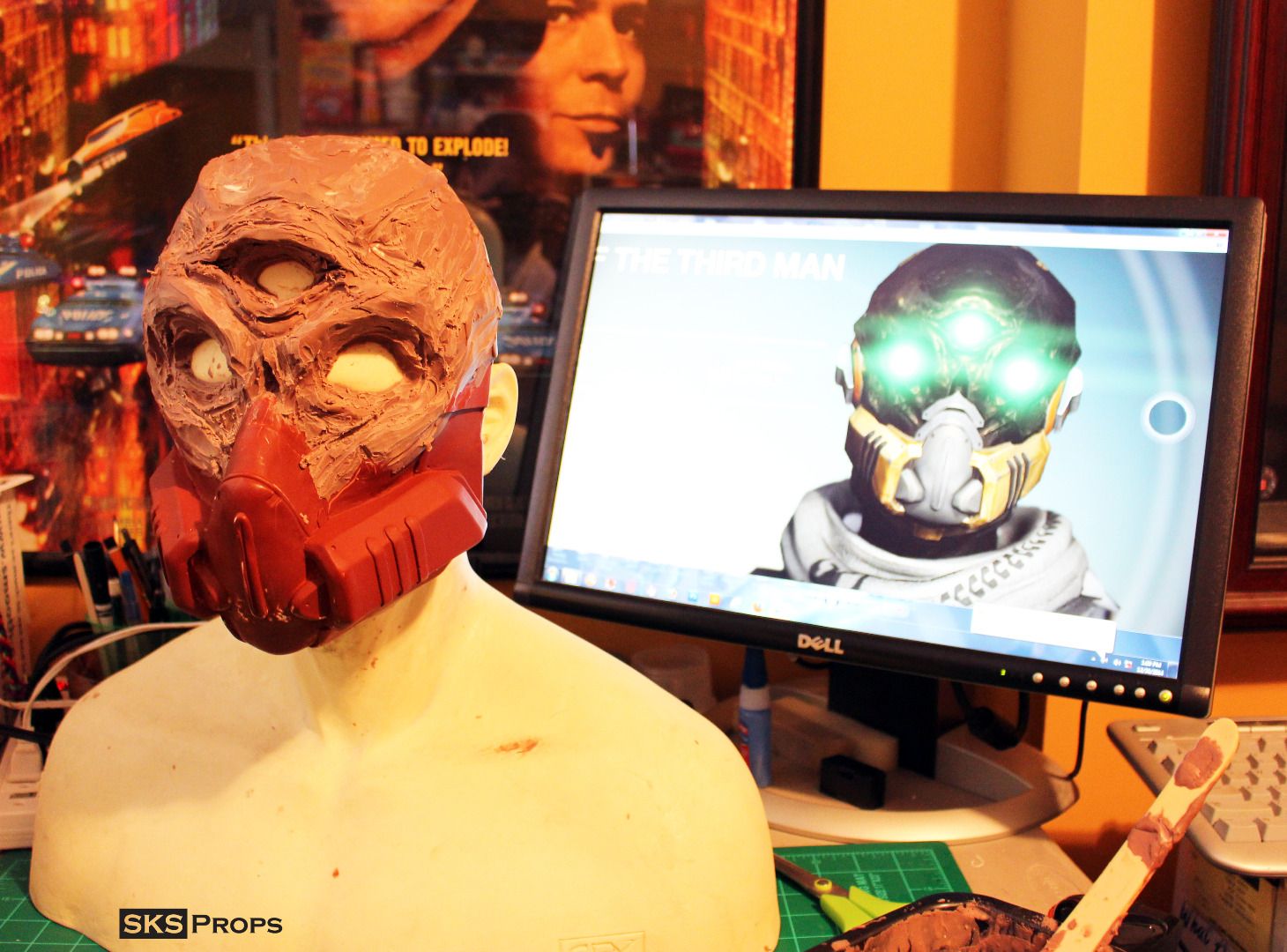 Destiny Hunter Mask and Armor Cosplay Build - SKS Props : 14 Steps ...