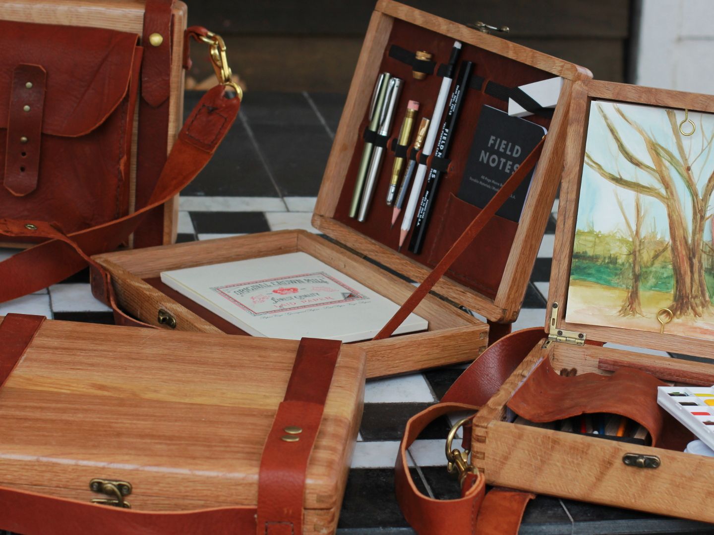Making Art & Writing Boxes W/ Leather Inserts : 8 Steps (with Pictures ...