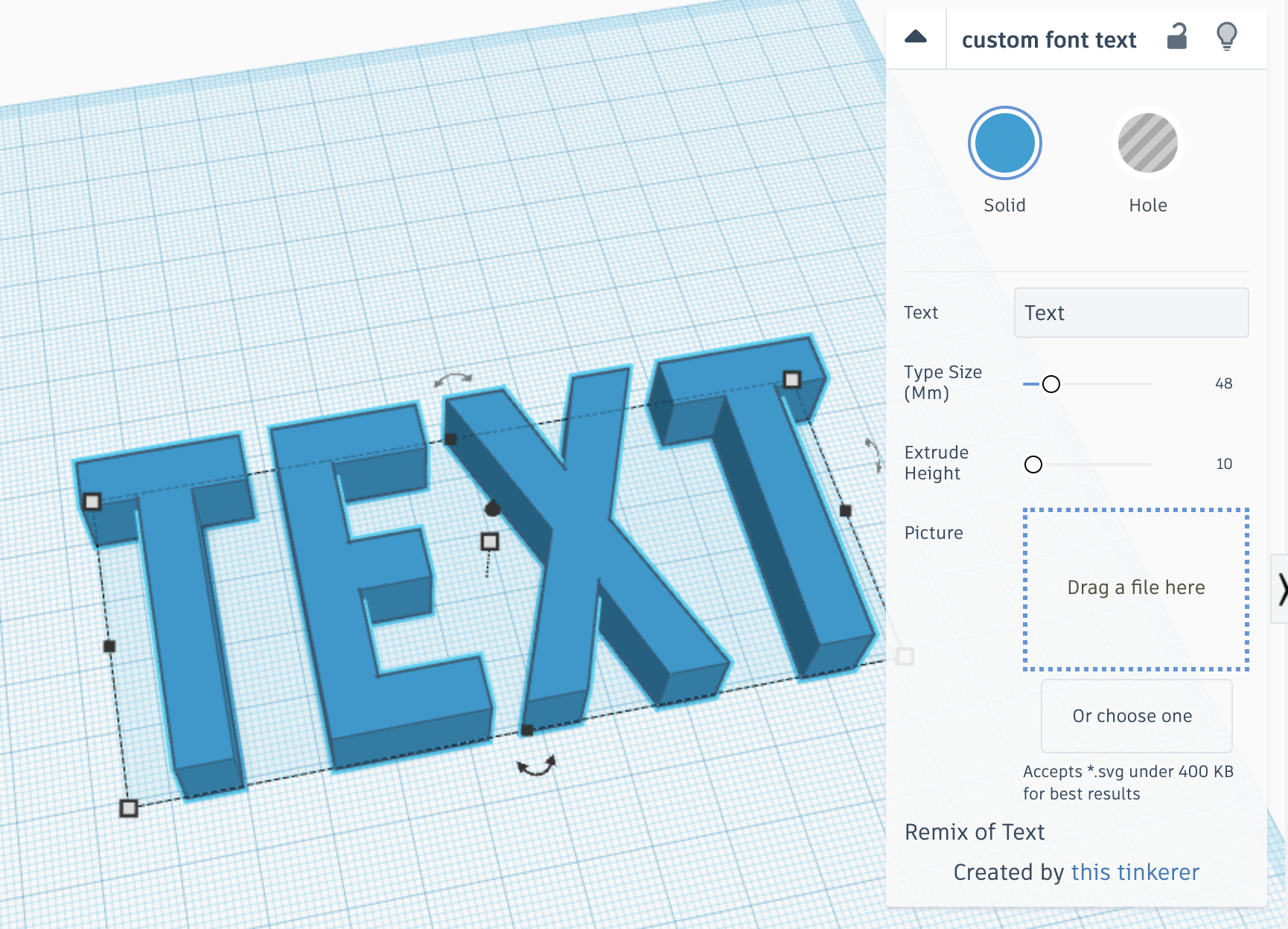 Custom Fonts in Tinkercad - Personalized Stocking Tags : 5 Steps (with ...
