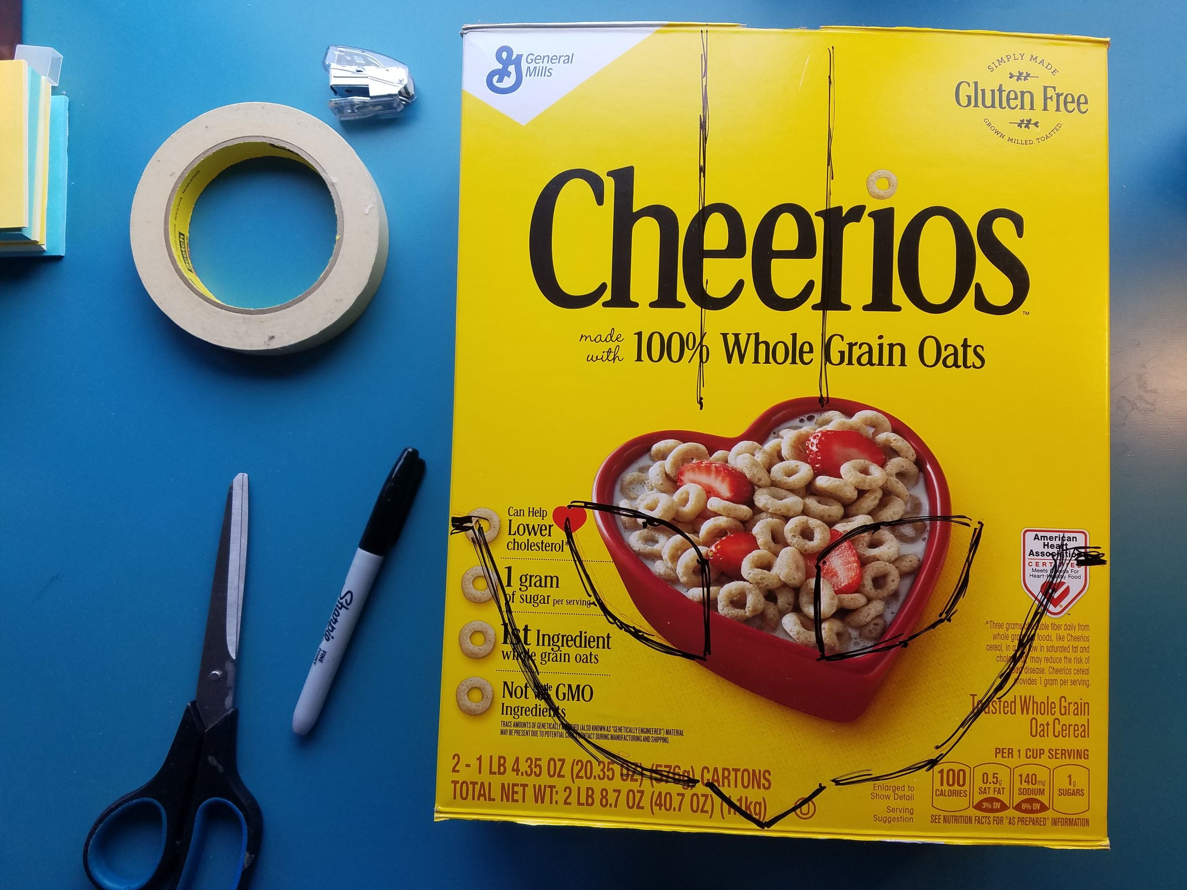 Super Simple Cereal Box Viking Helmet : 5 Steps (with Pictures ...