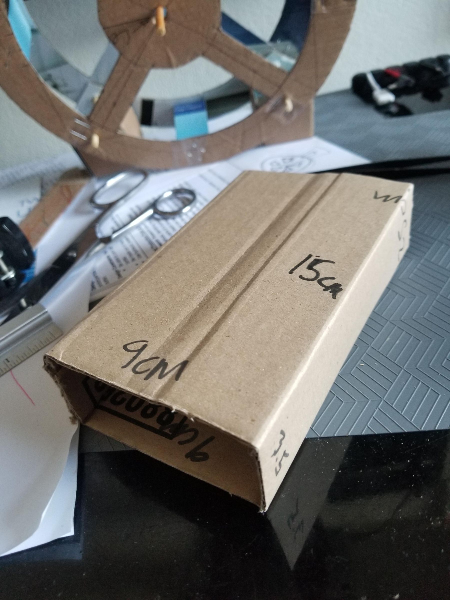 Cardboard Ferris Wheel - Learning From Home Project : 21 Steps (with ...