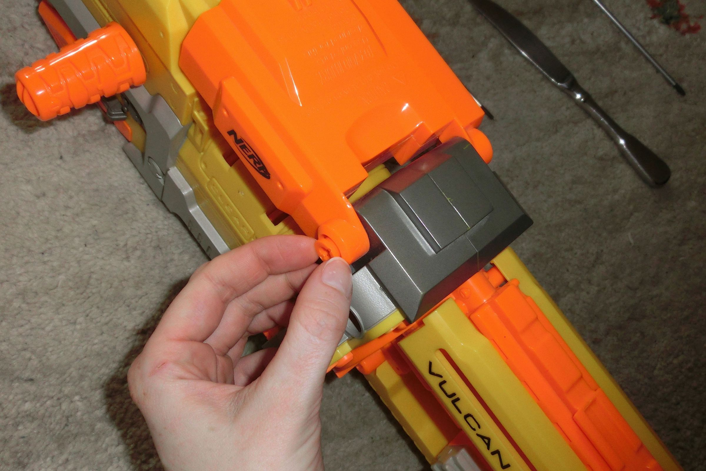 Nerf Vulcan Sentry Gun : 11 Steps (with Pictures) - Instructables