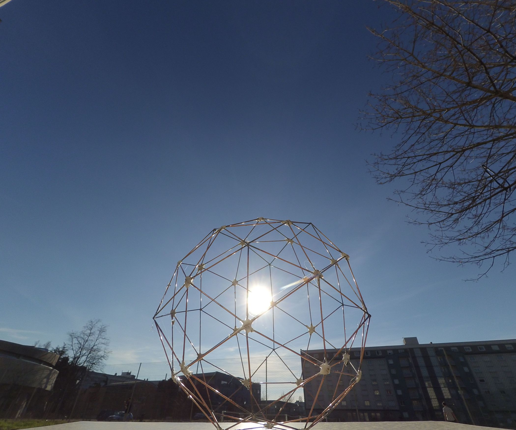 Making a Fully Welded Geodesic Sphere : 5 Steps (with Pictures ...