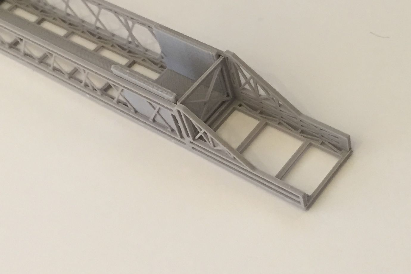 Building a 1:160 (N) Scale Model of a Truss Railroad Bridge : 6 Steps ...